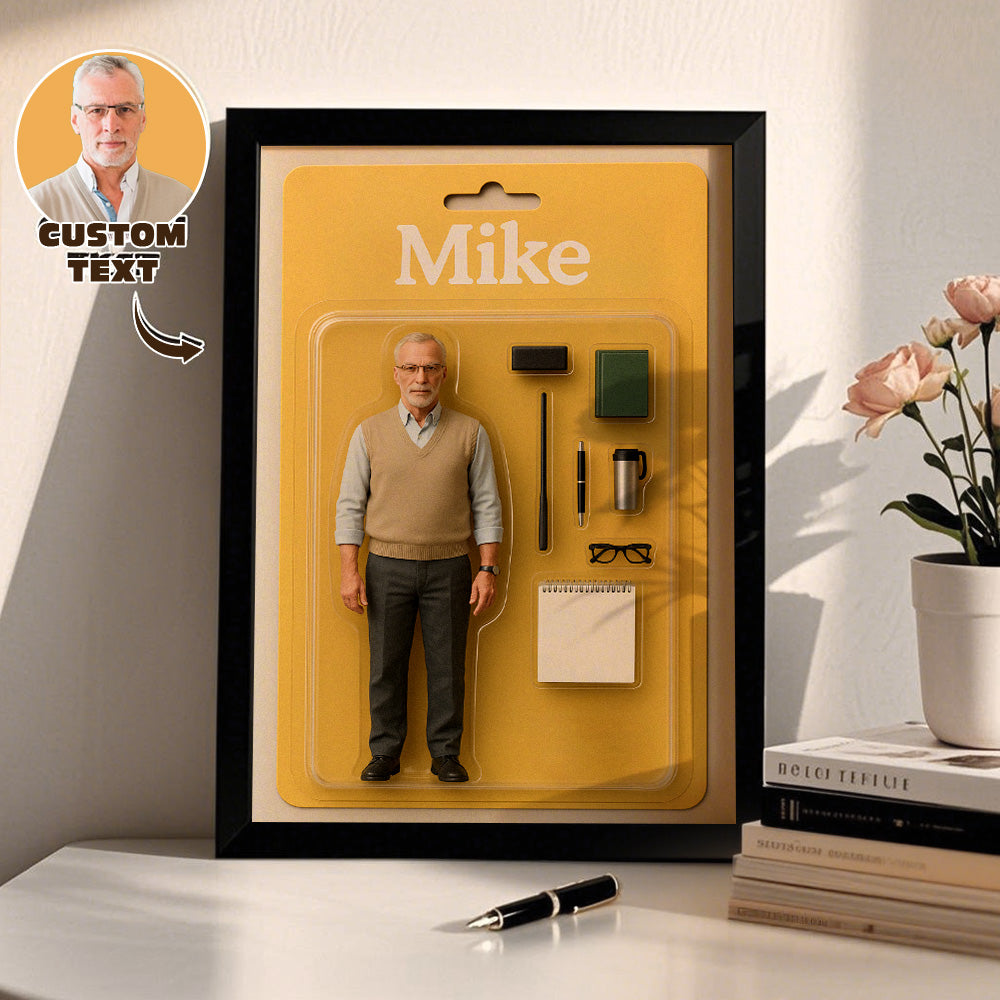 Fully Body Custom Action Figure Portraits | Personalized Toy Box Art ...